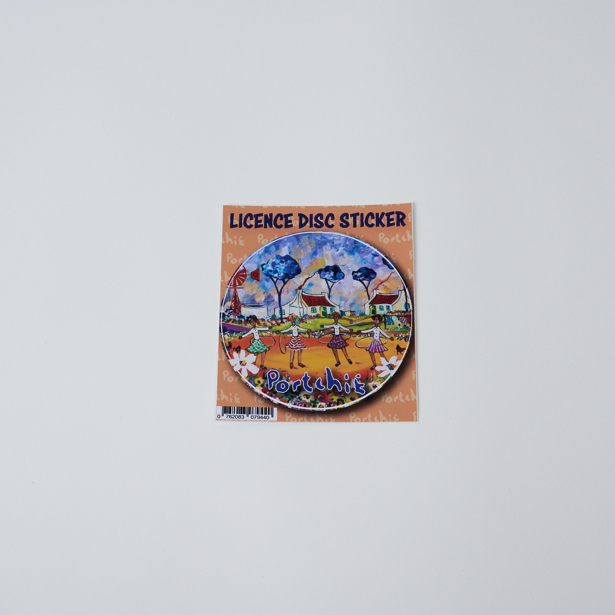 Girls Skipping License Disc Stickers – Portchie
